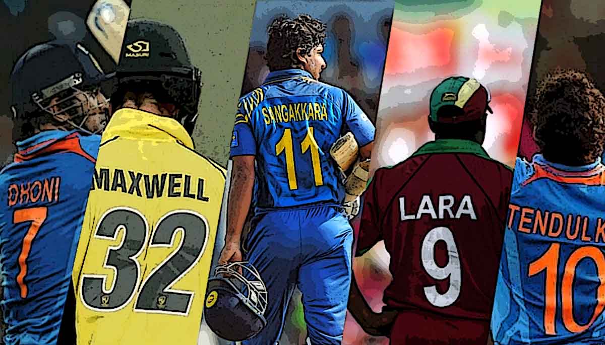 1 to 100 Jersey Numbers in Men's Cricket: Complete List (Updated)