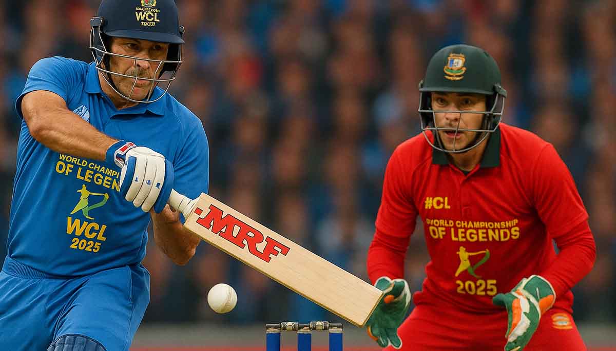 WCL 2025 Team India Schedule vs PAK, WI, AUS, SA, and ENG